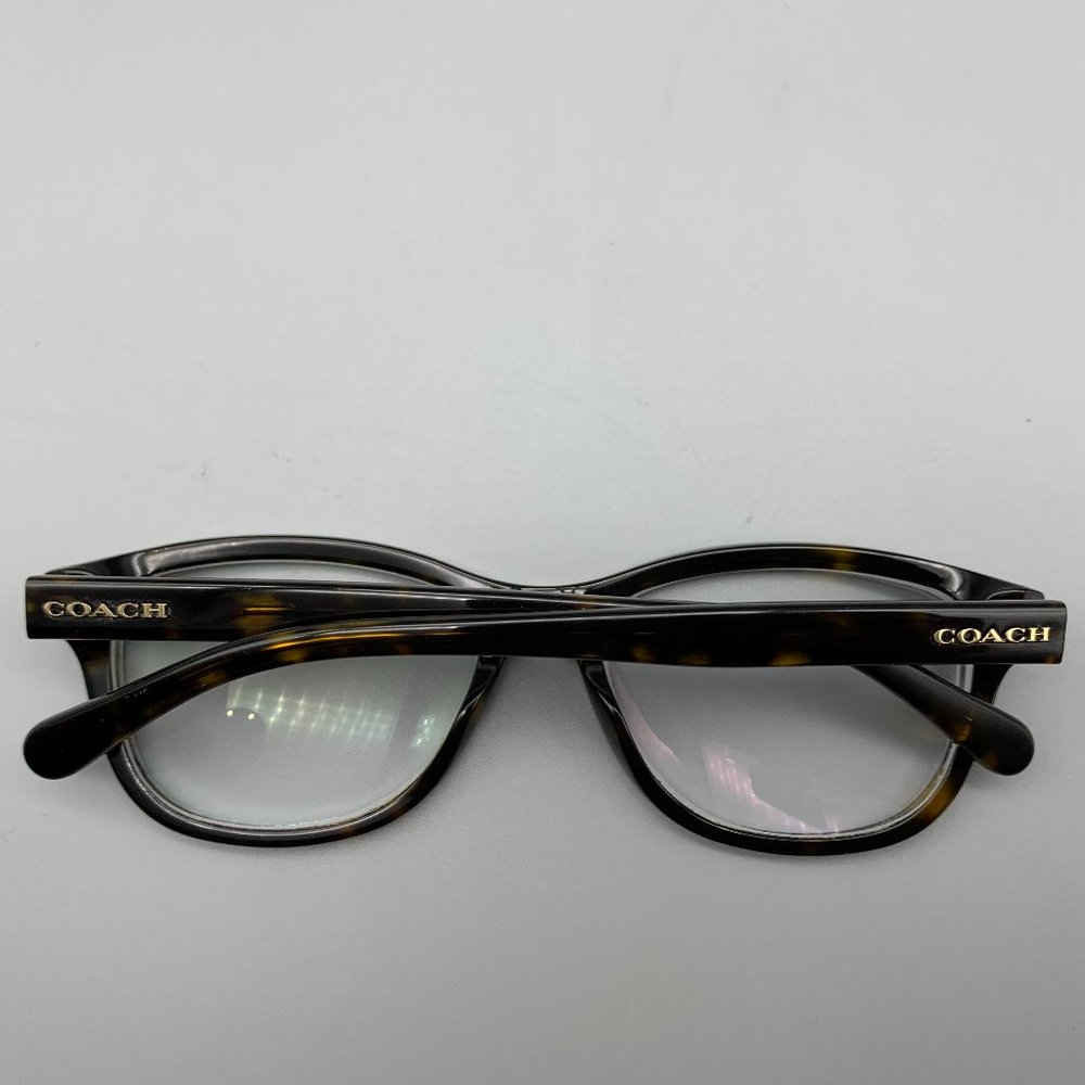 Coach Hc6095 Dark Tortoise With Gold Signature C Full… - Gem